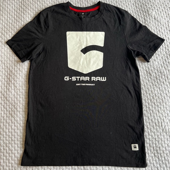 G-Star | Shirts | Gstar Raw Black Graphic Tshirt Size M | Poshmark